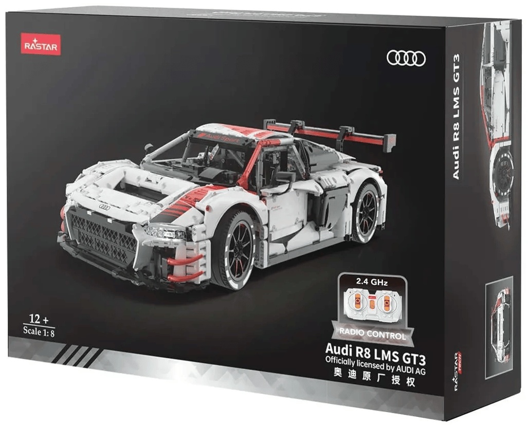 Купить Rastar Audi R8 LMS GT3 99300, деталей 3322 шт в Алматы – Магазин на Kaspi.kz
