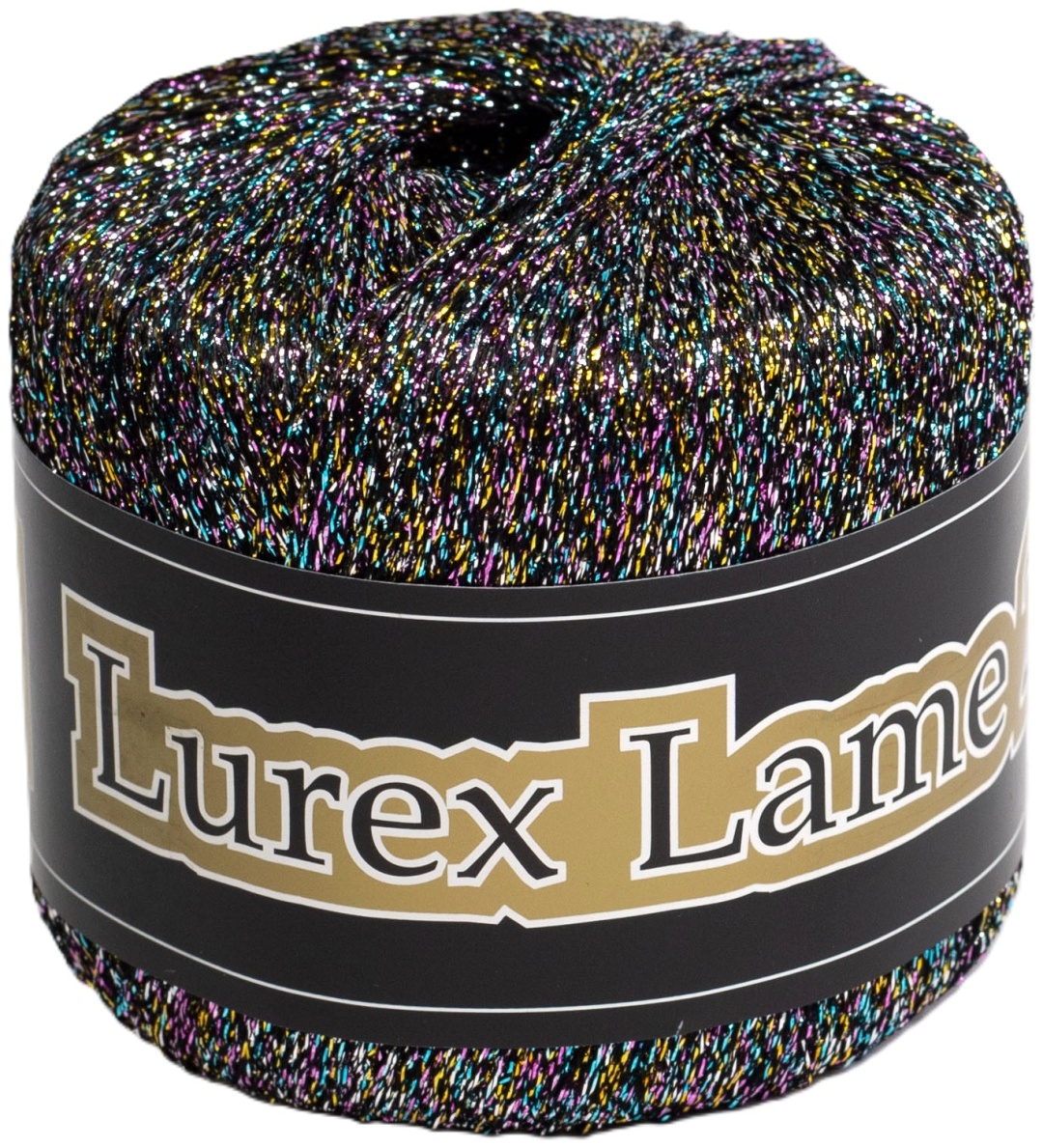 Купить Пряжа Lurex Lame 200 (957) мультиколор черный в Алматы – Магазин на Kaspi.kz