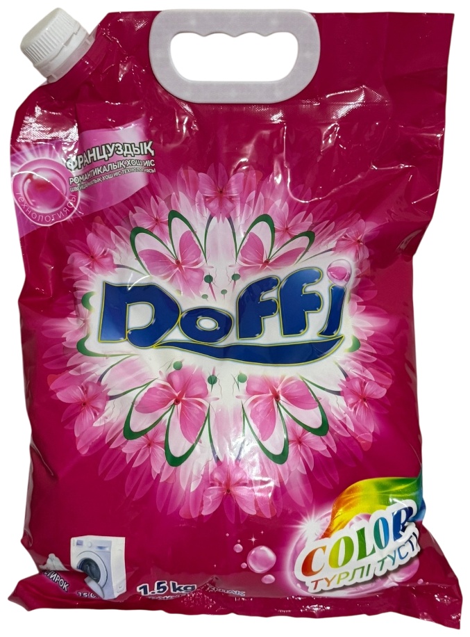 Купить Стиральный порошок Doffi для цветных тканей 970891158 1.5 кг в ...
