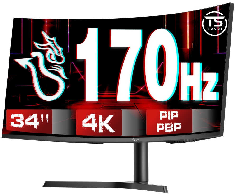 Купить Монитор 34" TianSu 34 4k 170Hz черный в Алматы – Магазин на Kaspi.kz