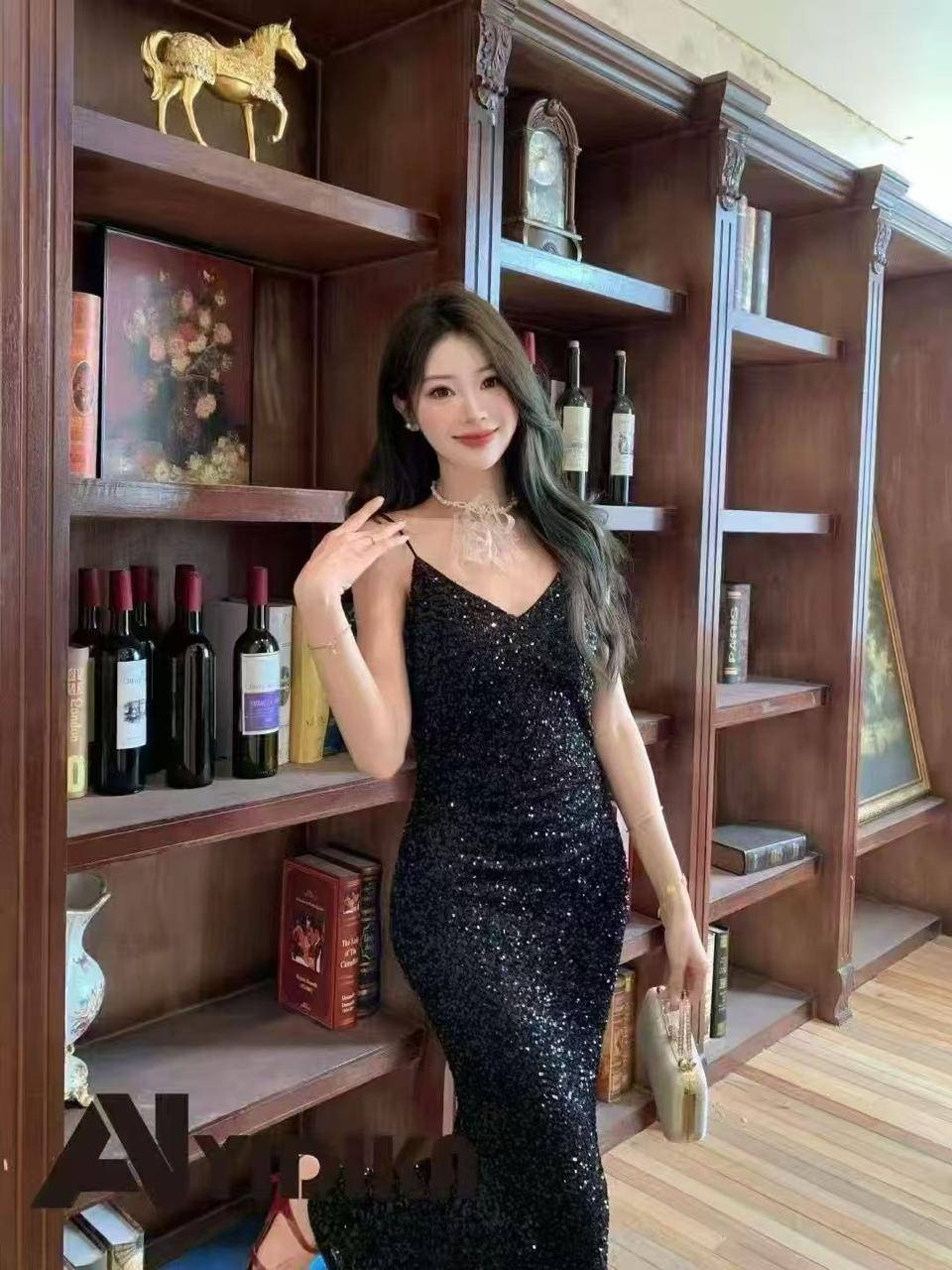 Купить Вечернее платье Laila collection черный в Алматы – Магазин на ...