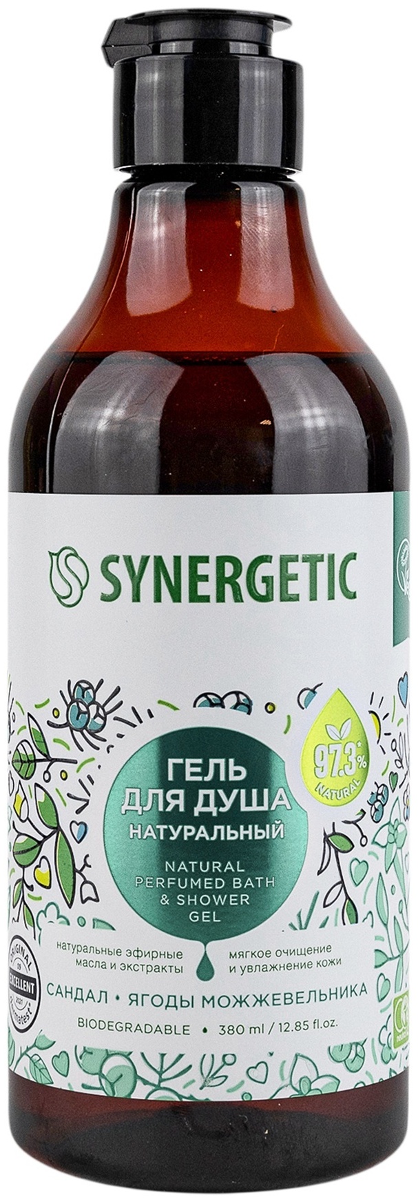 Купить Synergetic Сандал и ягоды можжевельника гель 380 мл в Алматы ...