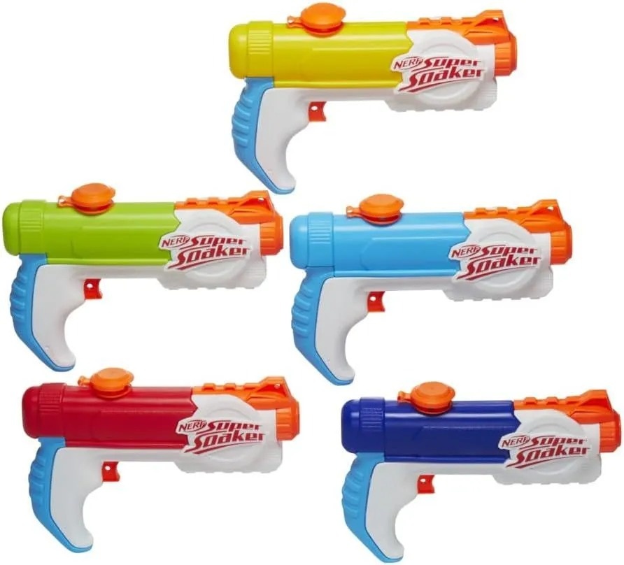 Купить Водное оружие Nerf Super Soaker Multipack B09BZSX8BZ, пластик в ...