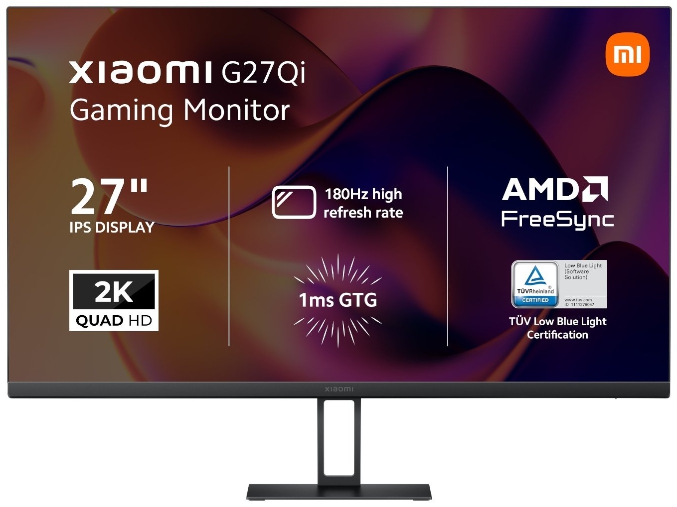 Купить Монитор 27" Xiaomi Gaming Monitor G27Qi P27QCA-RGGL черный в Алматы – Магазин на Kaspi.kz