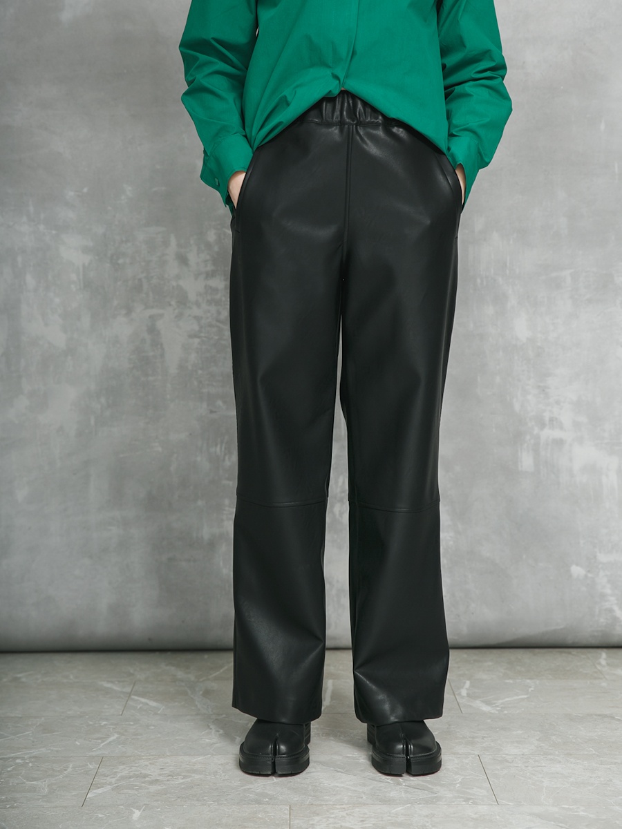 Купить Кожаные брюки SeeAlt черный в Алматы – Магазин на Kaspi.kz