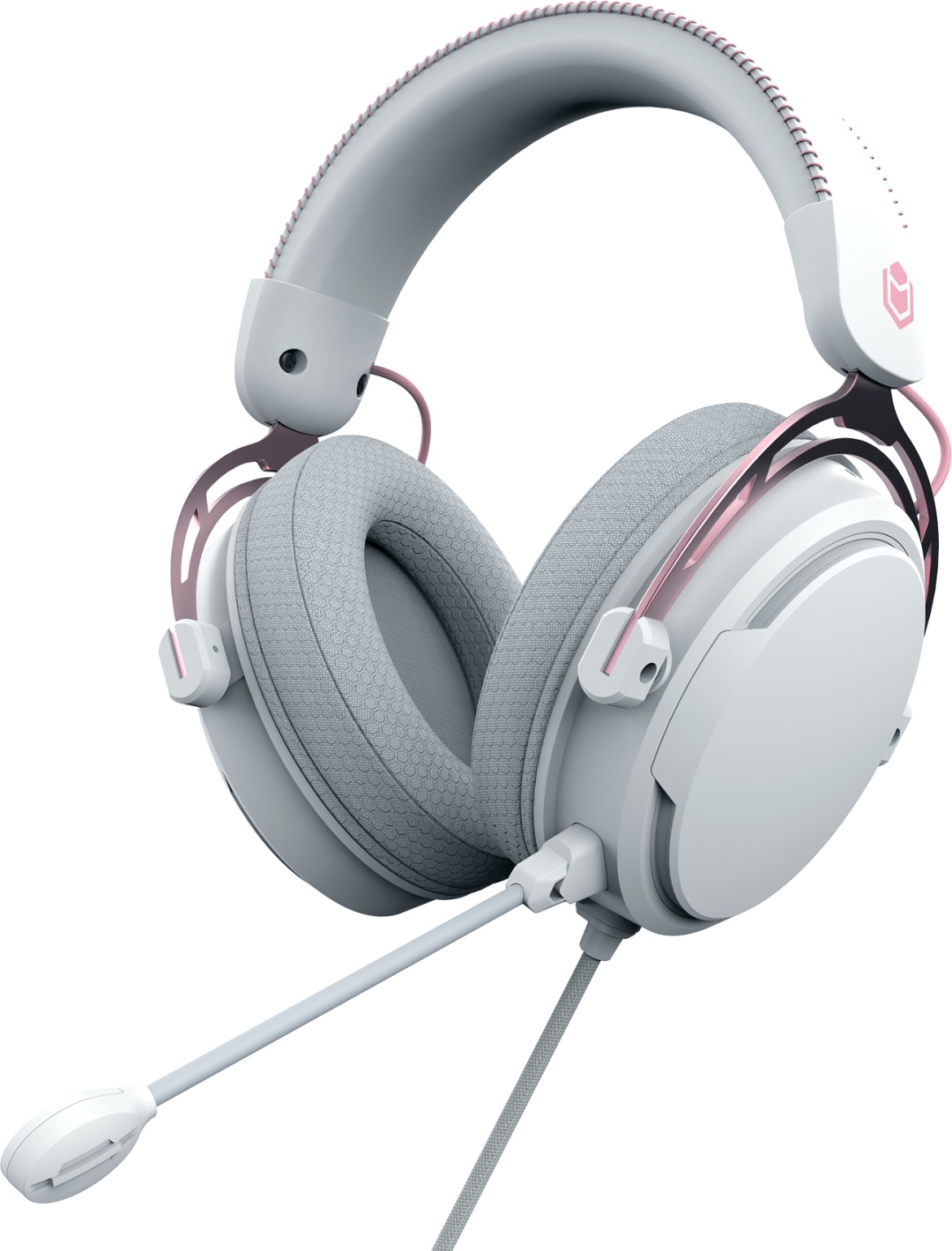 Купить Наушники IO by Red Square Graphite v2 бело-розовый в Алматы ...