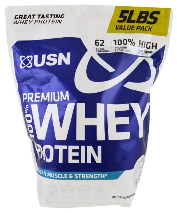 Купить USN Premium 100% Whey Protein (2.28 кг) в кредит в Алматы ...
