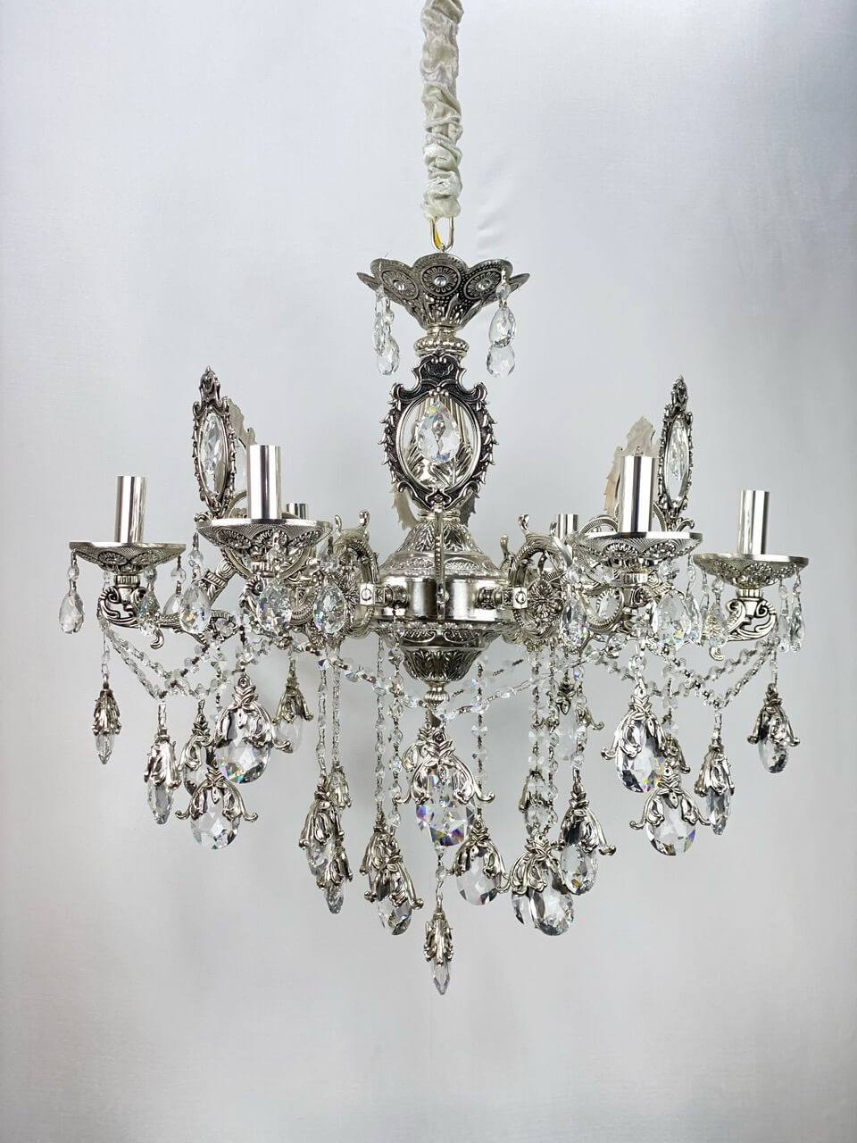 Купить Люстра Lanbos 8225-6 Y+H1 Е14, кол-во ламп: 6 шт в кредит в ...