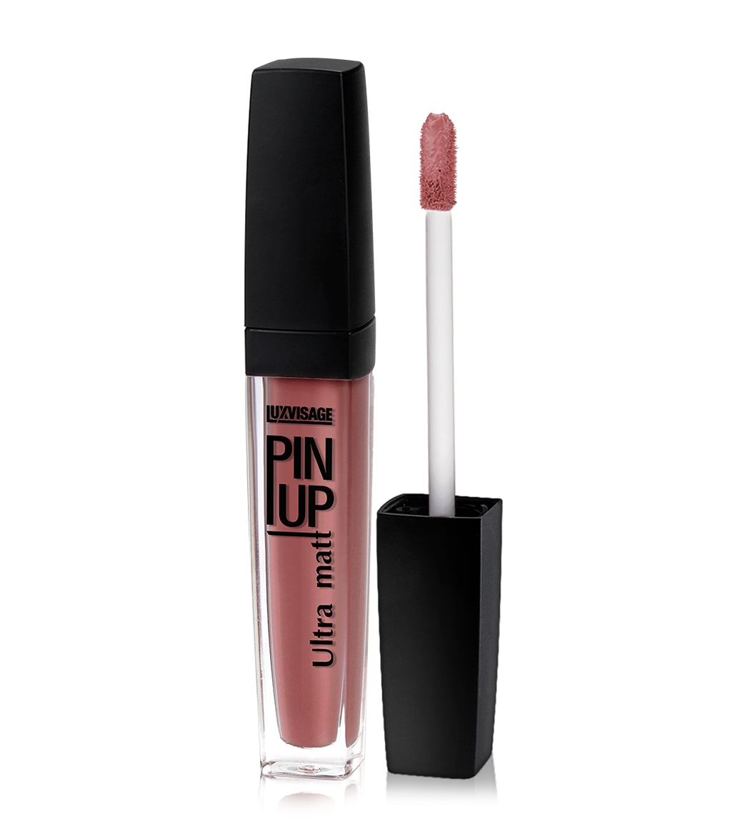 Купить LUXVISAGE Pin-Up Ultra Matt блеск для губ бежевый №18 Cream ...