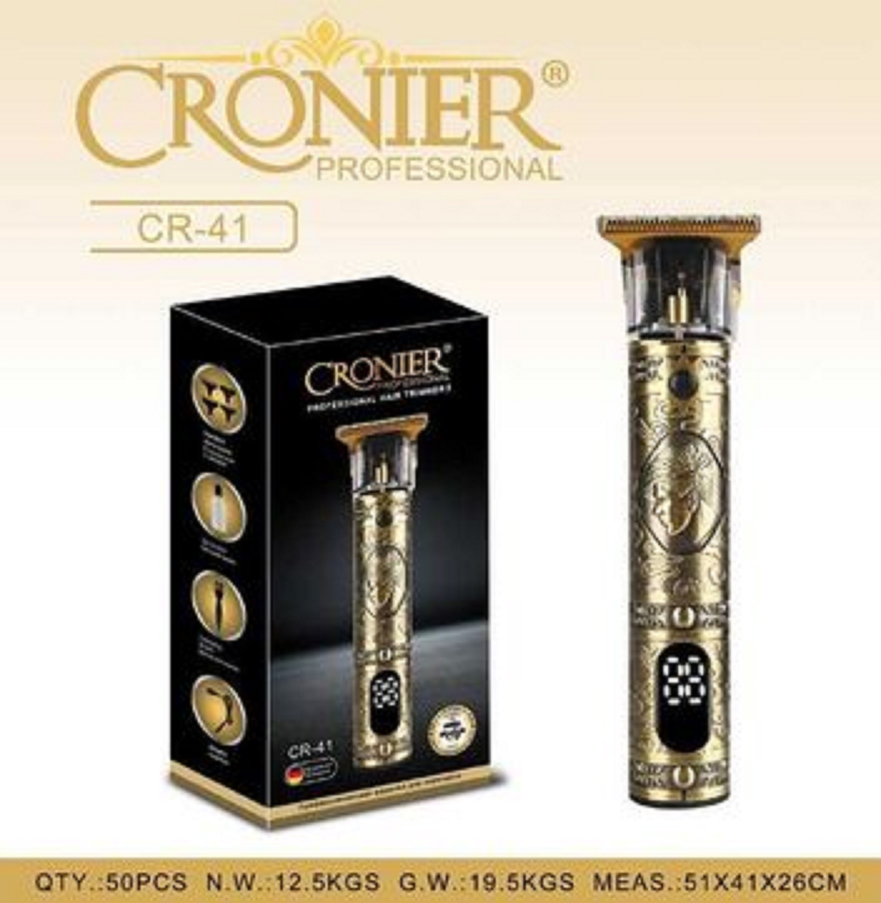 Купить Cronier триммер универсальный CR-41 в кредит в Алматы – Kaspi ...
