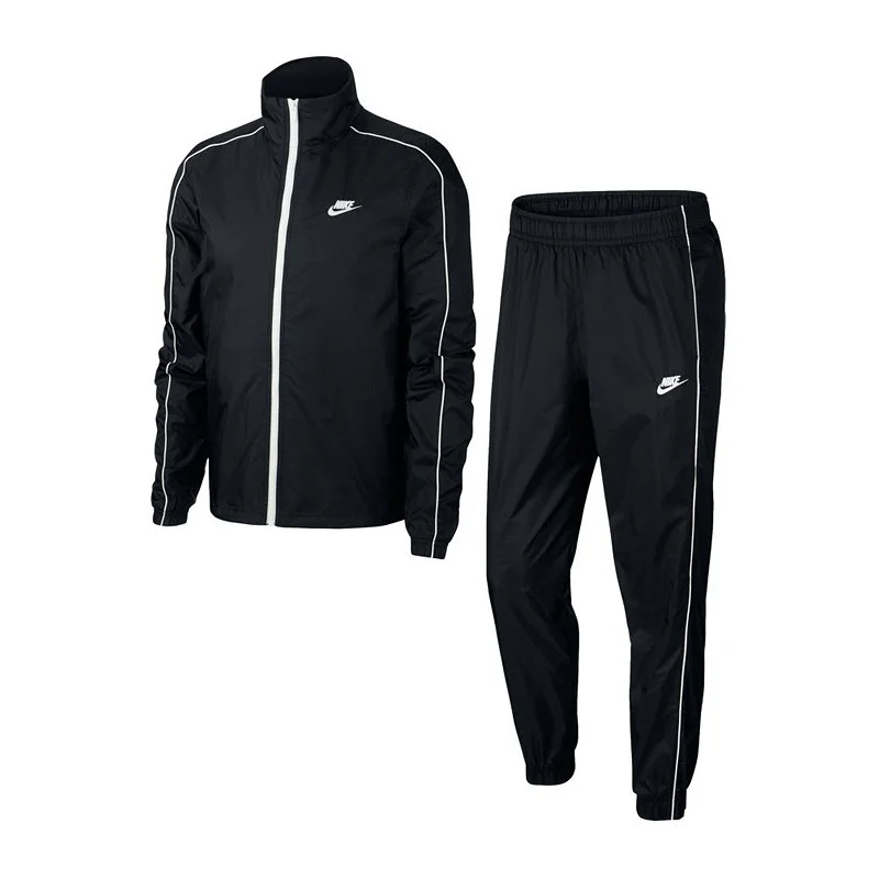 Купить Nike M Nsw Ce Trk Suit Wvn Basic Bv3030 010 черный L в кредит в