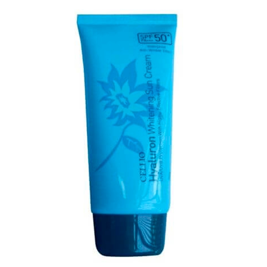 Купить CELLIO солнцезащитный крем для лица Hyaluron Whitening Sun Cream ...
