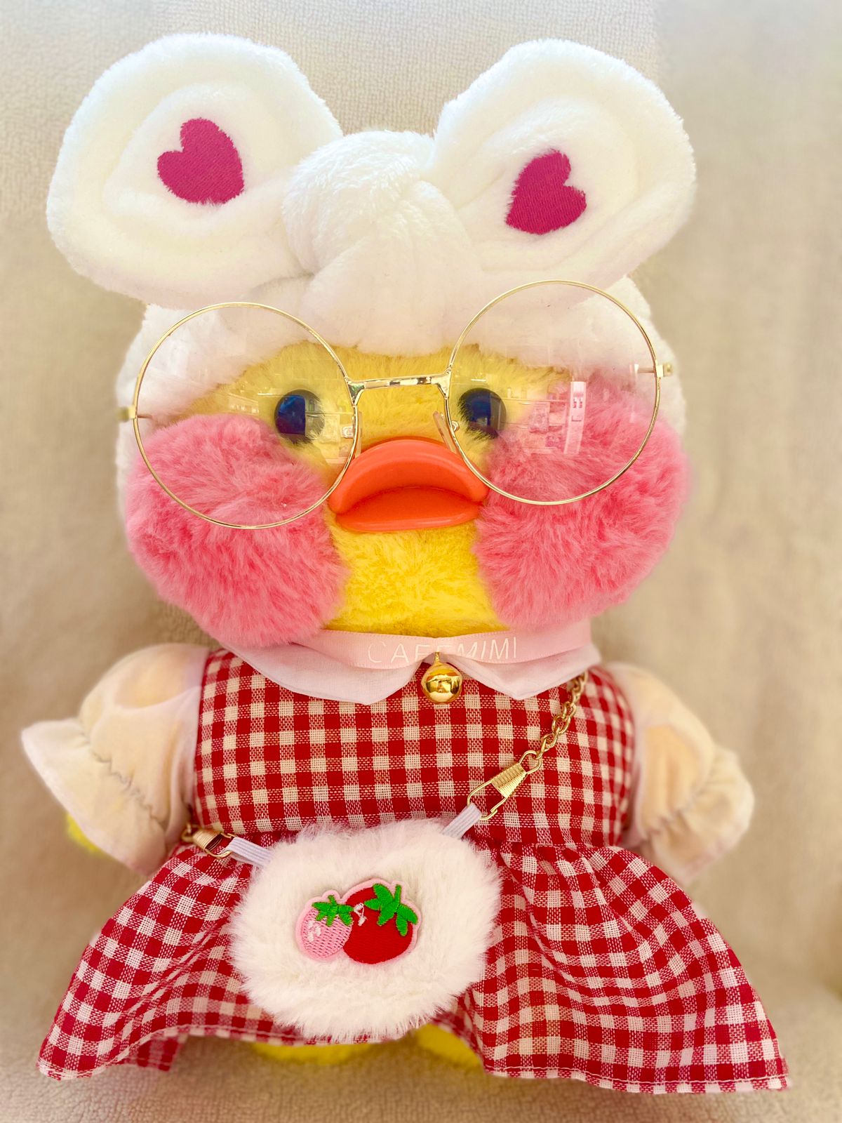 Купить Lalafan мягкая игрушка Уточка Лалафанфан , высота 30 см в кредит ...