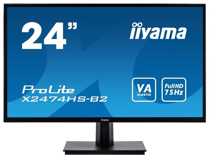Купить Iiyama ProLite X2474HS-B2 черный в кредит в Алматы – Kaspi Магазин