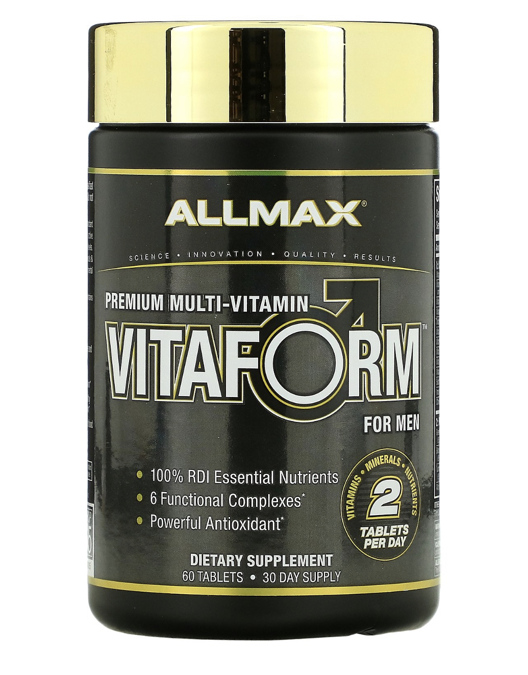 Купить ALLMAX Nutrition Vitaform Мультивитамин для мужчин 60 таблеток в ...