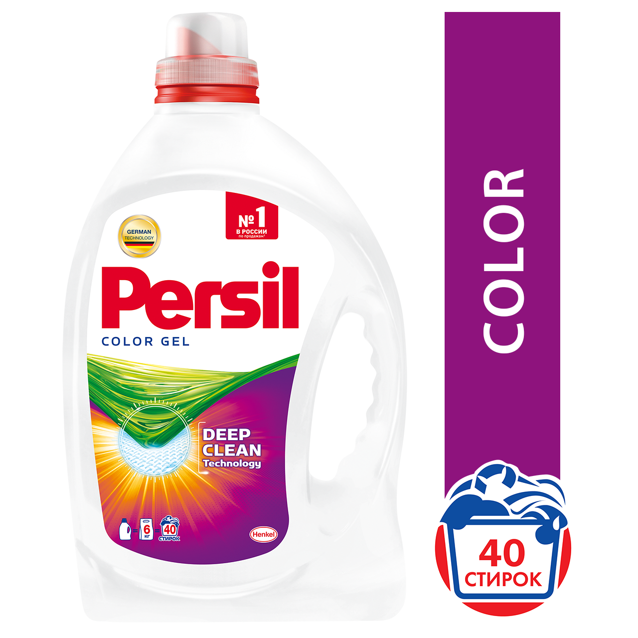 Купить Persil Color gel 2.6 л в кредит в Алматы – Kaspi Магазин