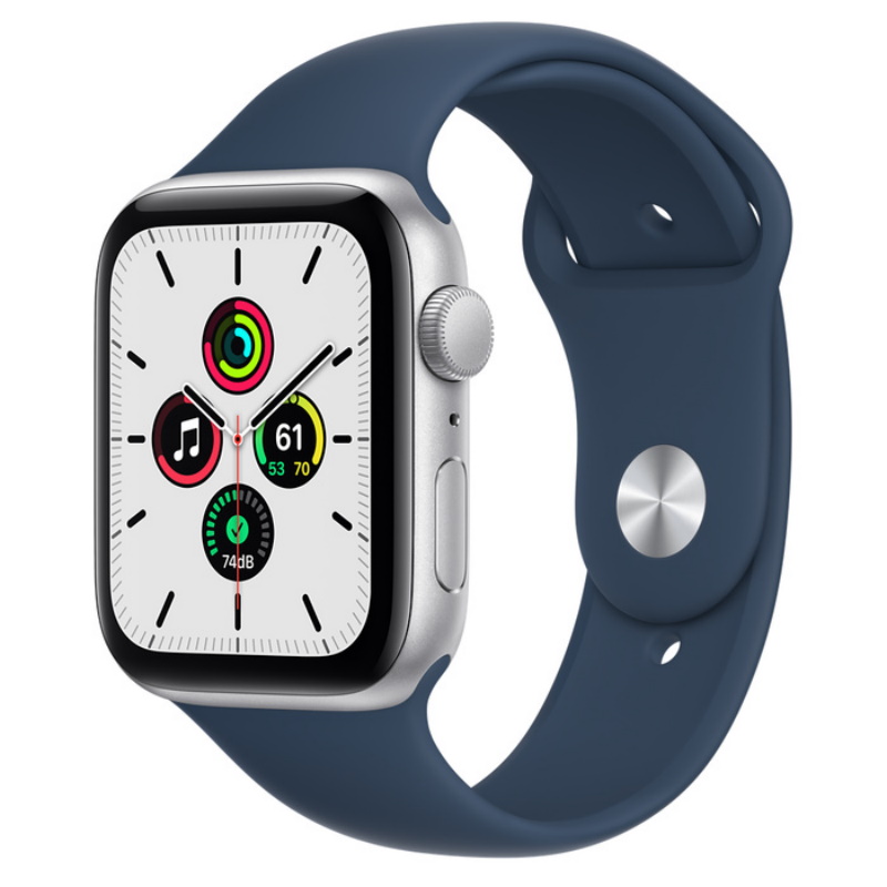 Купить Apple Watch SE 40 мм серебристый-синий в кредит в Шымкенте ...