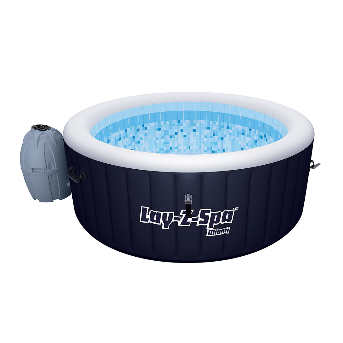 Купить Бассейн надувной Bestway Lay-Z-SPA 54123 Miami в кредит в Алматы ...
