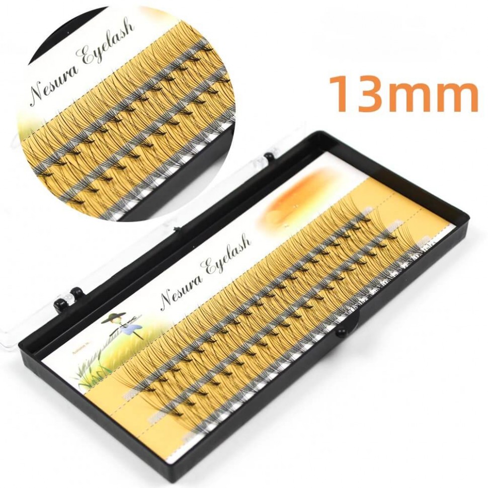 Купить NESURA Пучковые ресницы Eyelash 13 мм в кредит в Алматы – Kaspi ...