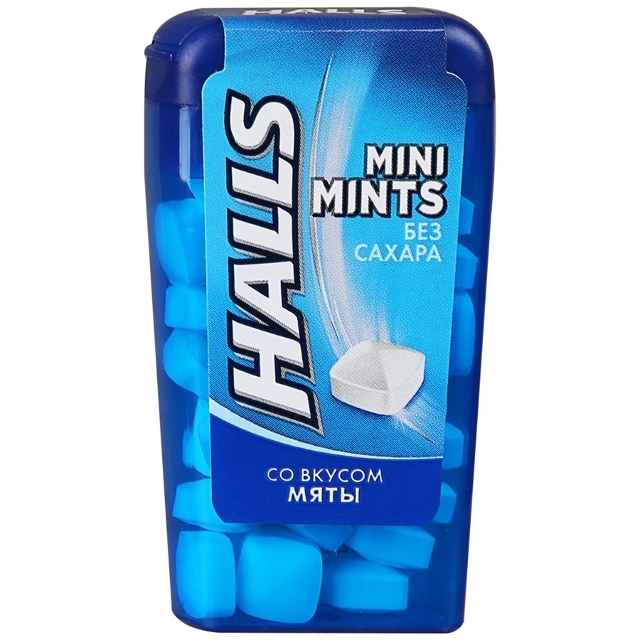Купить Halls Mini Mints Мята 12.5 г в кредит в Алматы – Kaspi Магазин