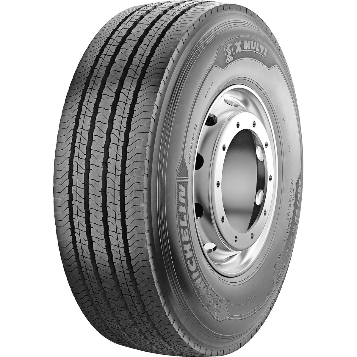 Купить MICHELIN X MULTI F 385/65 R22.5 158 (4250 кг) L (120 км/ч) без шипов в кредит в Алматы ...