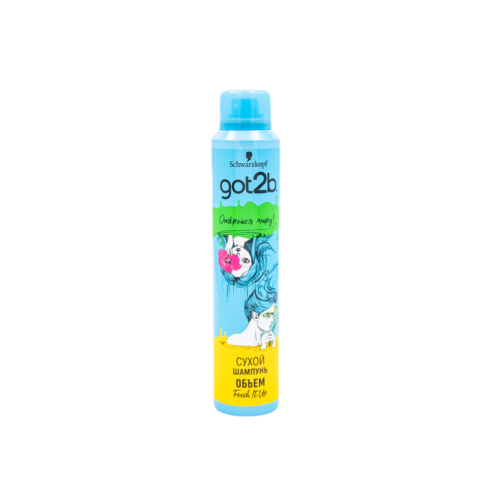 Купить Schwarzkopf Got2b Fresh it Up Объем сухой шампунь 200 мл в ...