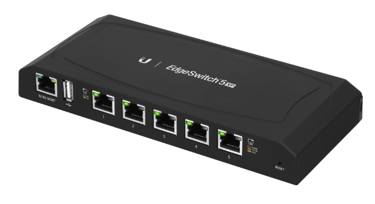 Купить Ubiquiti EdgeSwitch 5 XP ES-5XP черный в кредит в Алматы – Kaspi ...