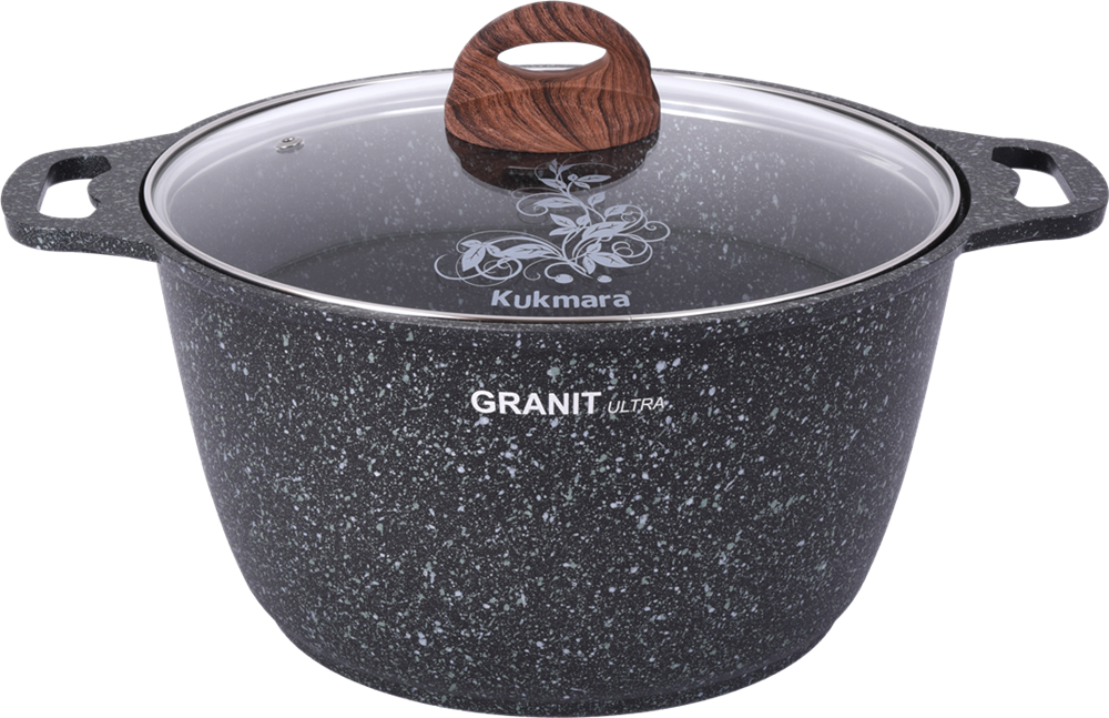 Купить Kukmara кастрюля Granit ultra original кго62а алюминий 6 л в ...