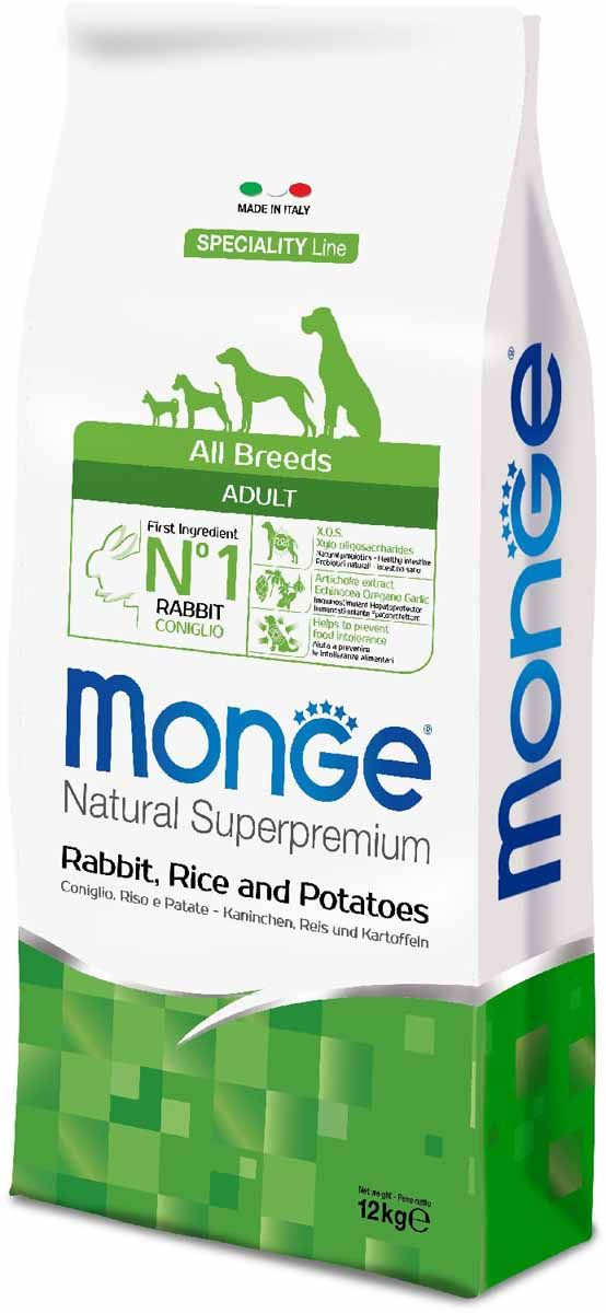 Купить Monge All Breeds Adult Rabbit кролик 12 кг в кредит в Алматы ...