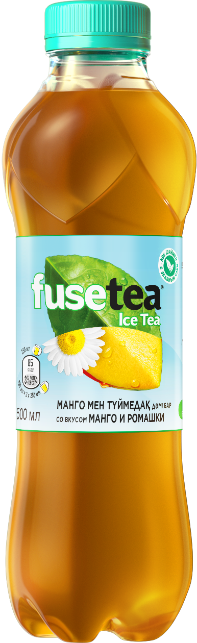Купить Холодный чай Fuse-tea Манго и ромашка 0.5 л в кредит в Алматы – Kaspi Магазин