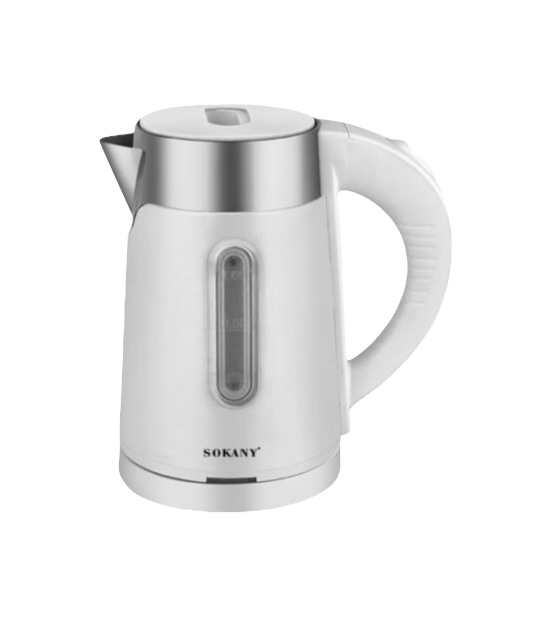 Купить Электрочайник SOKANY Sk-0808G белый в кредит в Алматы – Kaspi ...
