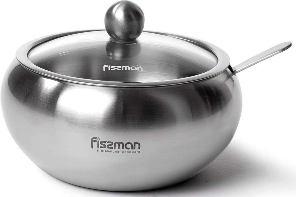 Купить Fissman сахарница 5873 сталь в кредит в Алматы – Kaspi Магазин