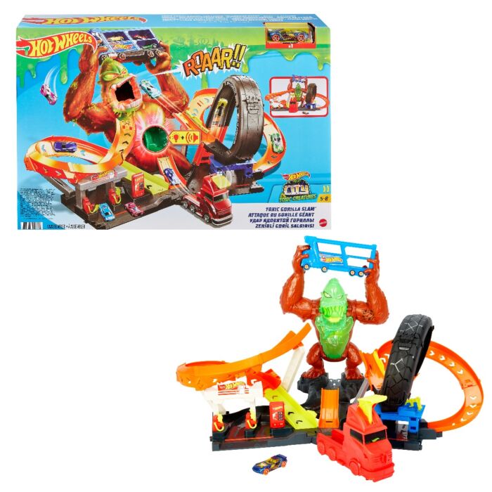 Купить Hot Wheels City Атака бешеной Гориллы в кредит в Алматы – Kaspi ...