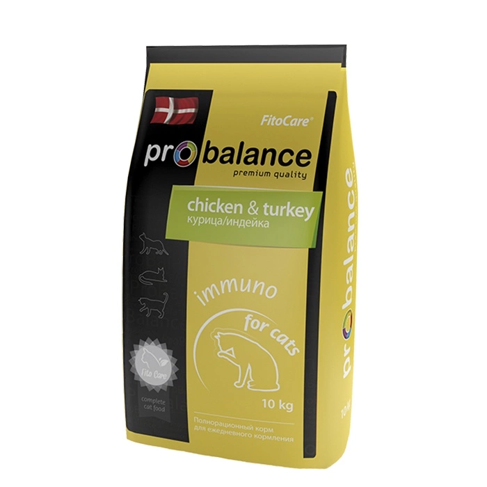 Купить Probalance Adult Immuno Protection курица, индейка 10 кг в ...