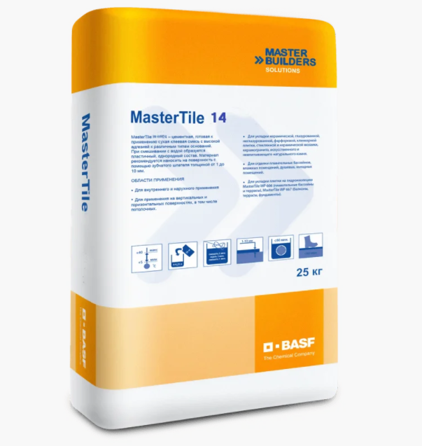 Купить BASF MasterTile 14 25 кг в кредит в Алматы – Kaspi Магазин