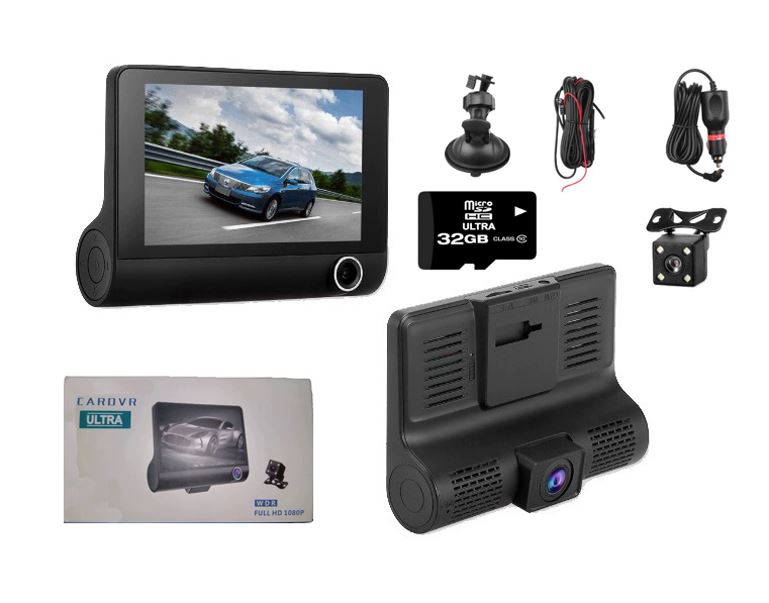 Купить Видеорегистратор Cardvr Ultra-1080P черный в кредит в Алматы ...