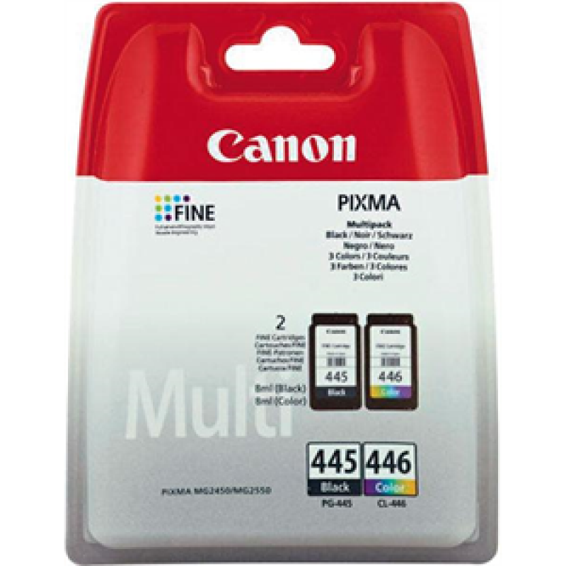 Купить Canon PG-445 черный + CL-446 многоцветный в кредит в Алматы ...