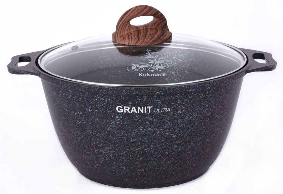 Купить Kukmara казан Granit Ultra кго102а 10 л, алюминий в кредит в ...