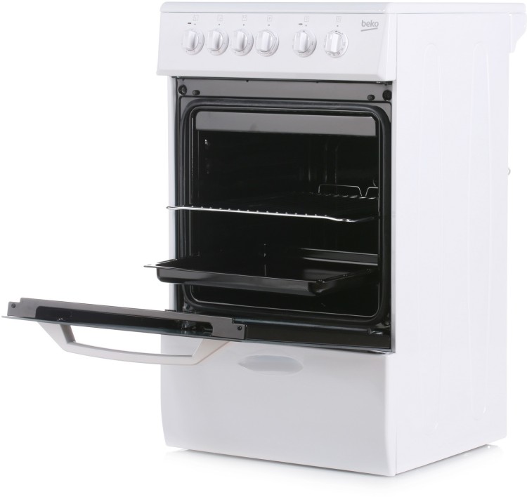 Кухонная плита BEKO CSS 48100 GW белый - купить в Москве с доставкой по ...