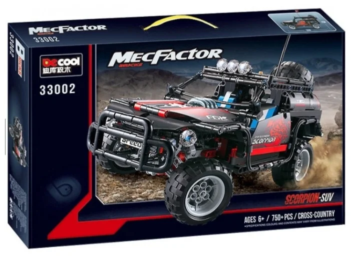 Купить Decool MecFactor 33002 Скорпион в кредит в Алматы – Kaspi Магазин