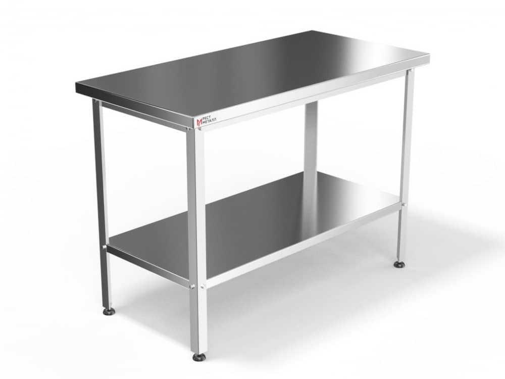 Купить Разделочный стол EKO-KITCHEN CP-500-2, 100x50x85 см, сталь в ...