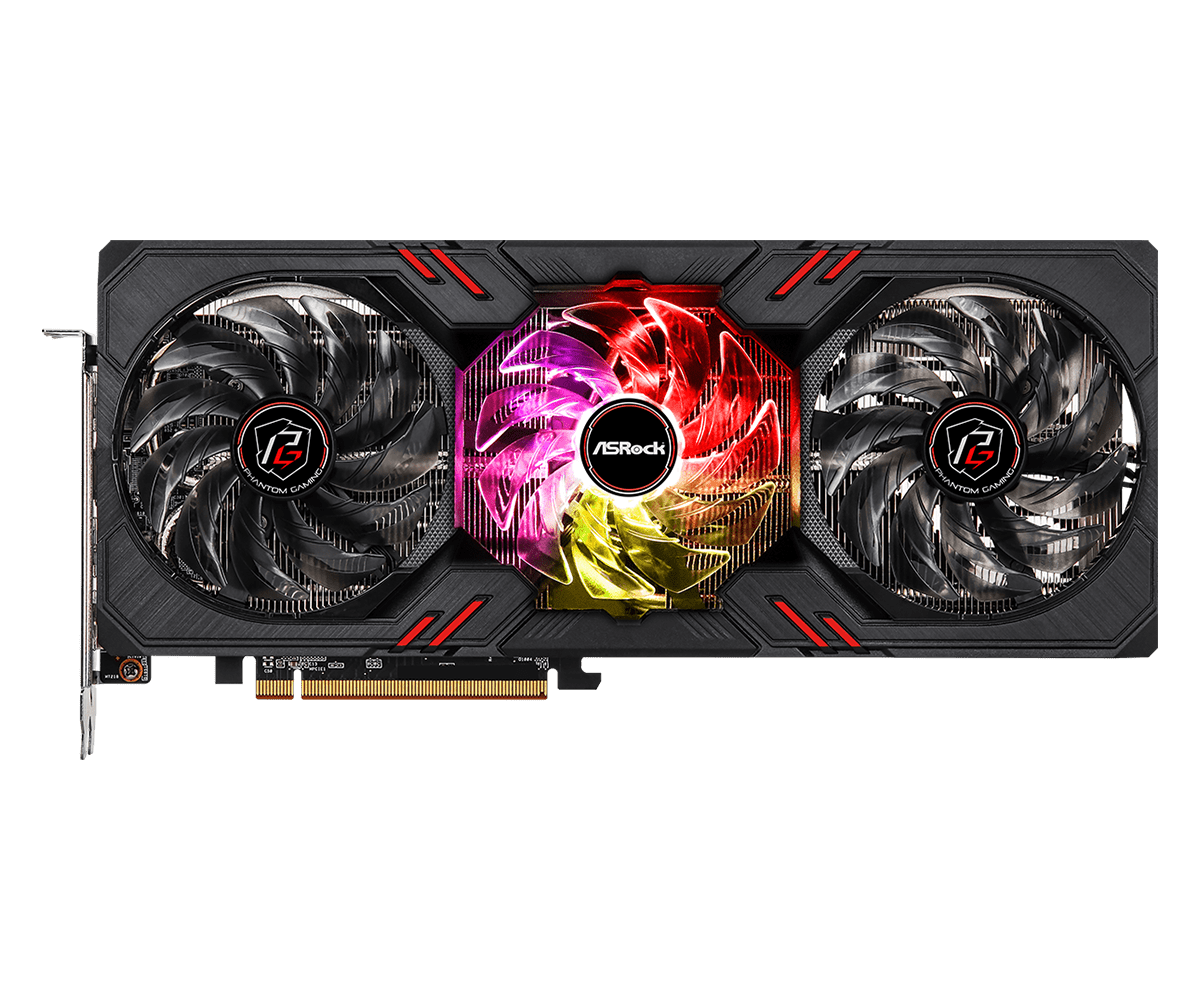 Купить ASRock AMD Radeon RX 6600 XT Phantom Gaming D OC 8 ГБ в кредит в ...