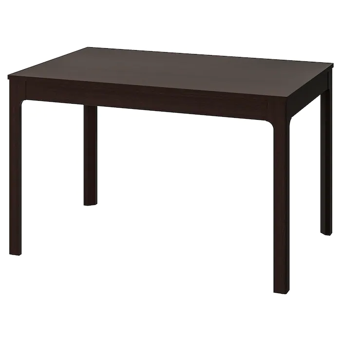 Купить Обеденный стол IKEA 120x80x75 см, ДСП, Эедален 703.632.76 в ...