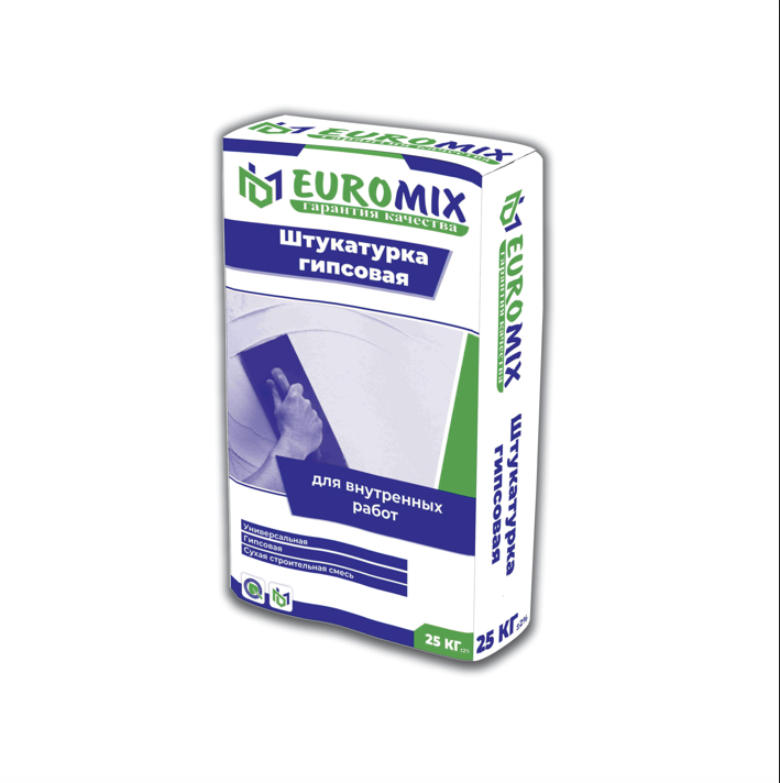 Купить Euromix штукатурка 25 кг, гипсовая в кредит в Алматы – Kaspi Магазин