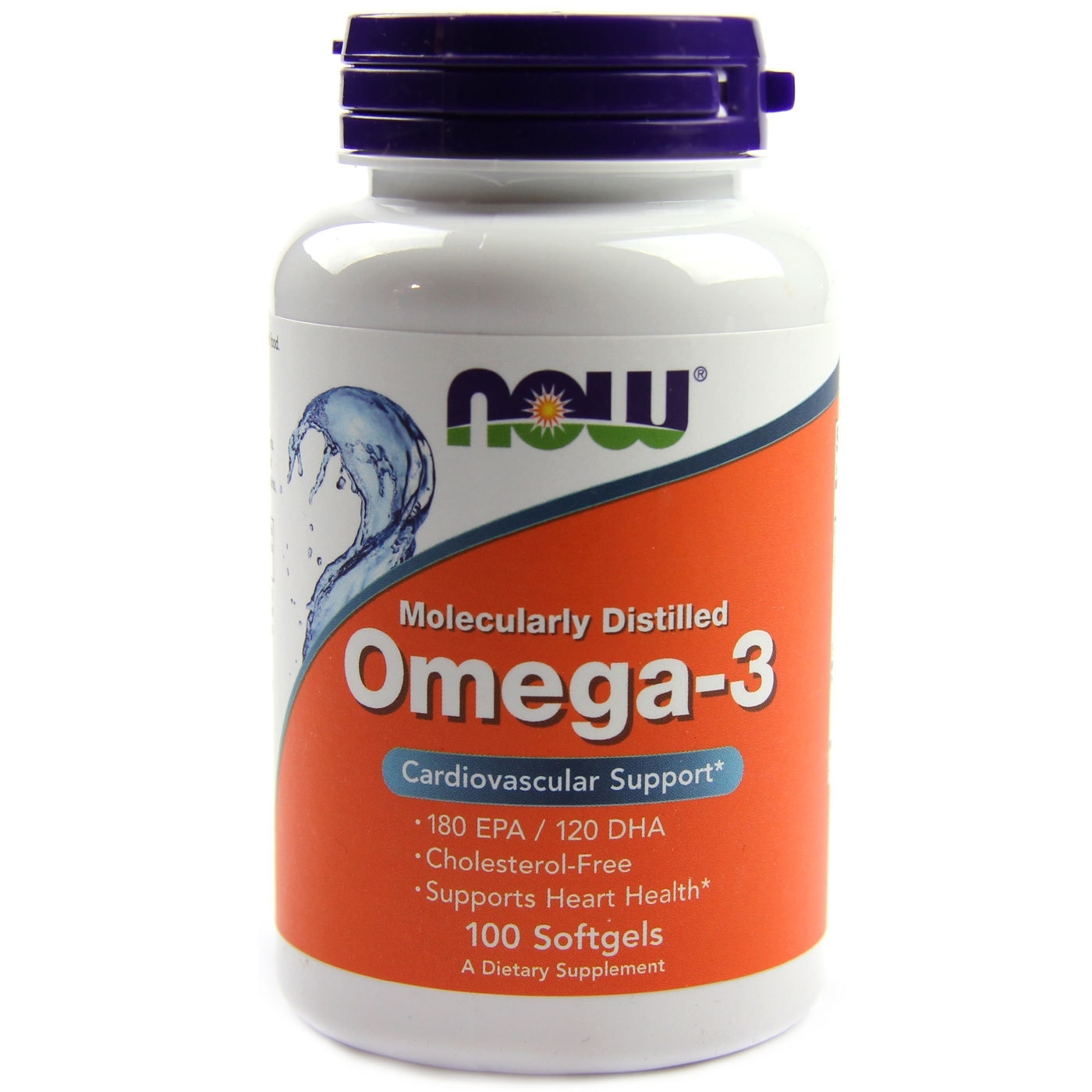 Купить NOW омега жирные кислоты Omega-3 100 капсул в кредит в Алматы ...