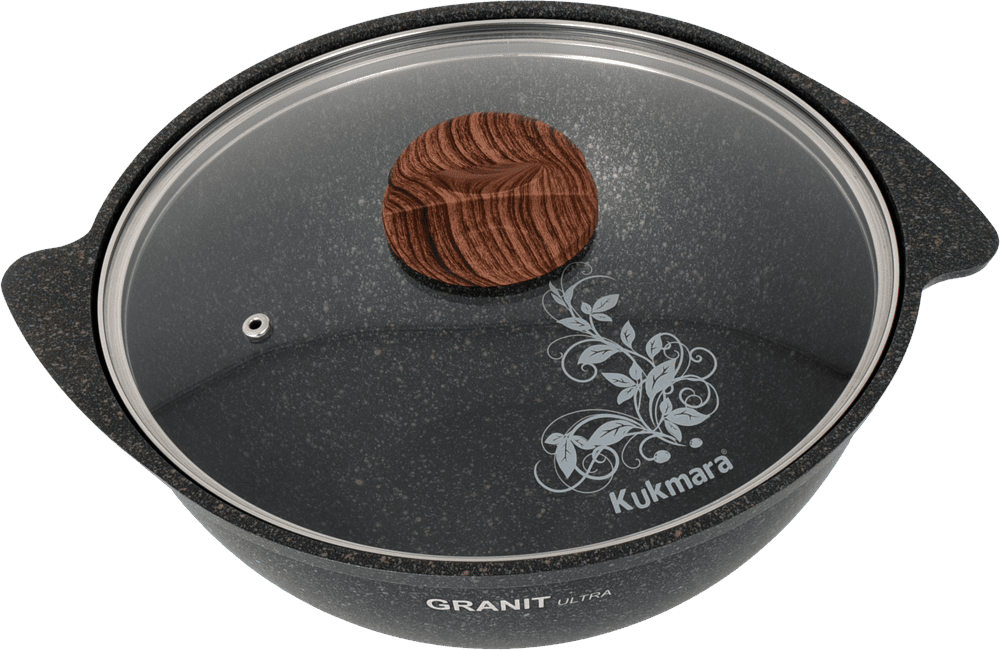 Купить Kukmara казан Granit Ultra кго47а АП 4.5 л, алюминий в кредит в ...