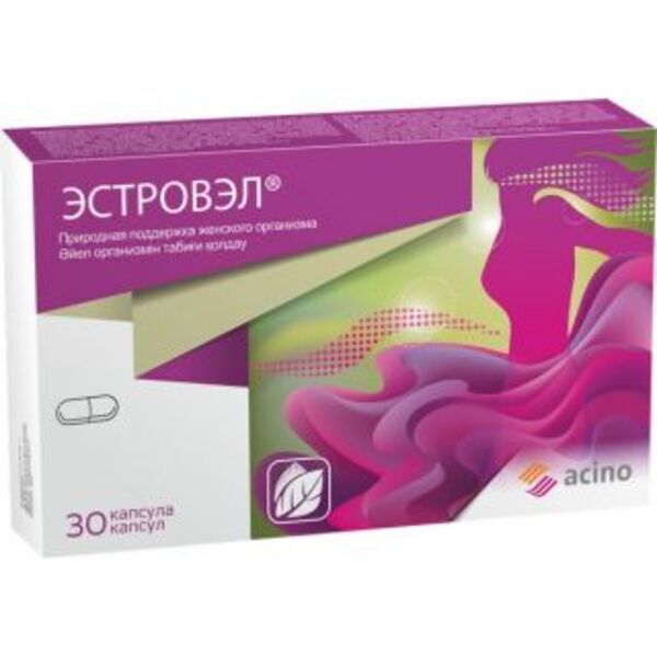 Купить Эстровэл 30 капсул в кредит в Алматы – Kaspi Магазин
