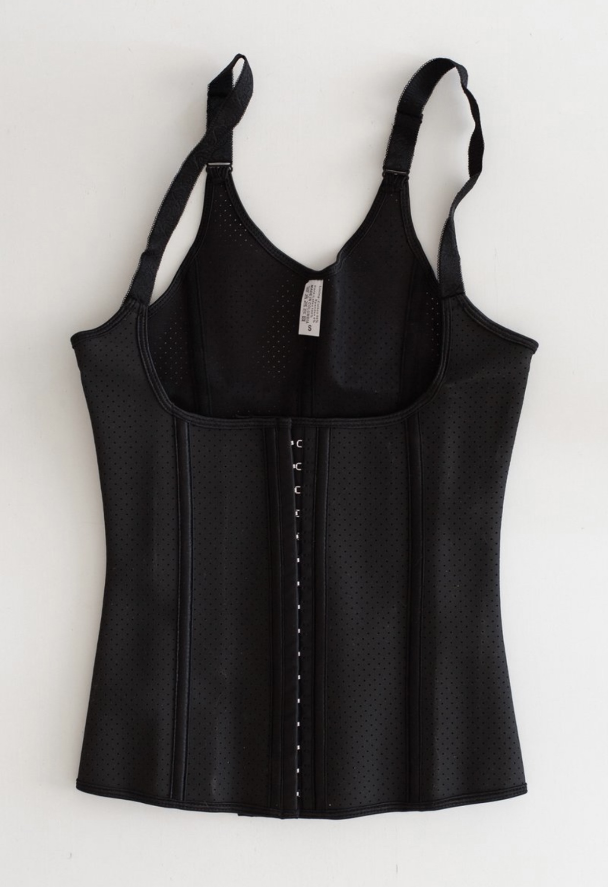 Купить Columbia корсет Waist Trainer на лямках с перфорацией черный L в ...