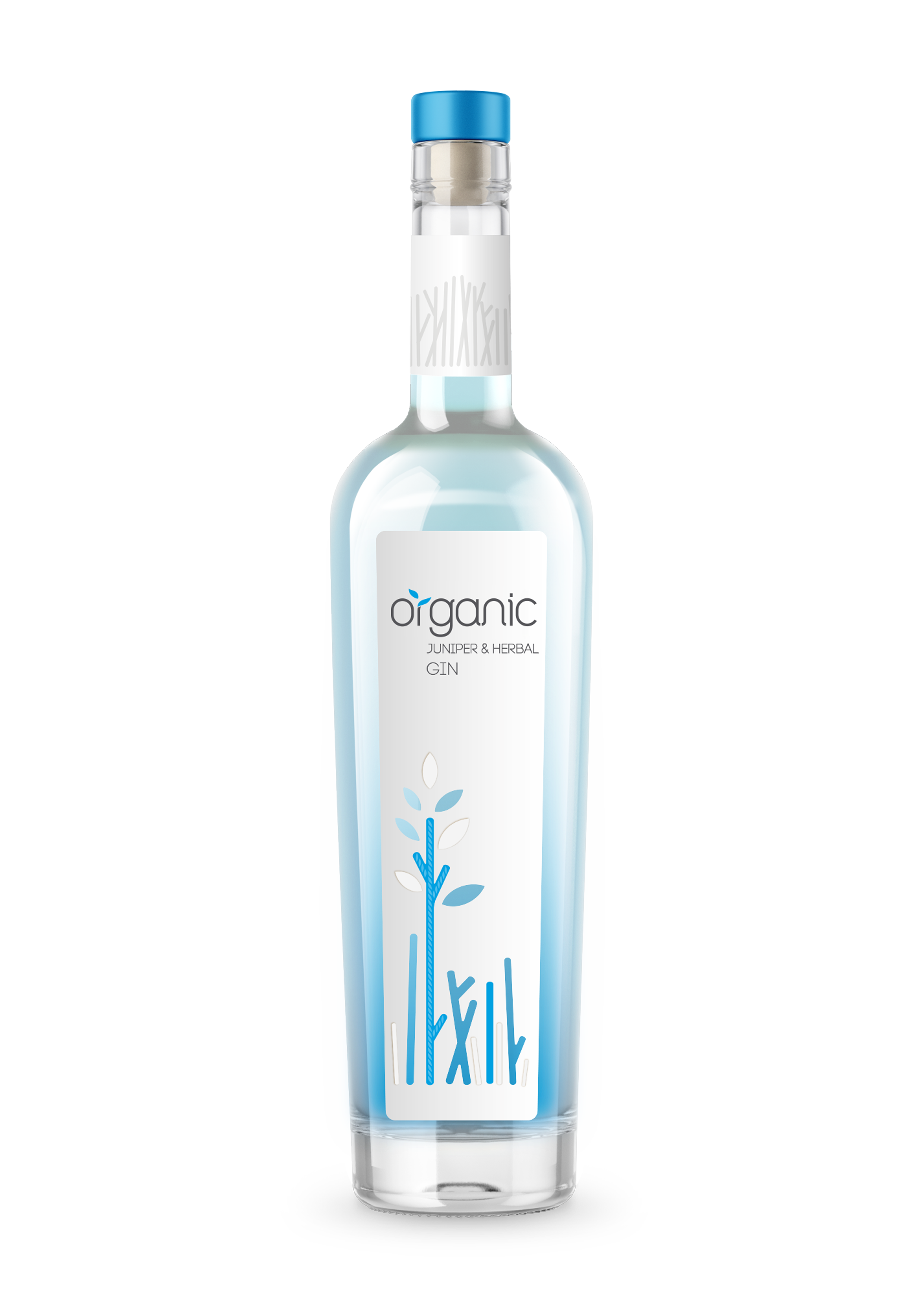 Купить Джин Organic белый, голубой 40% 500 мл в кредит в Алматы – Kaspi ...