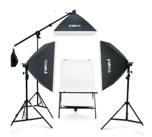 Купить Tianrui Adjustable Light 3 предмета+фотостол в кредит в Алматы ...
